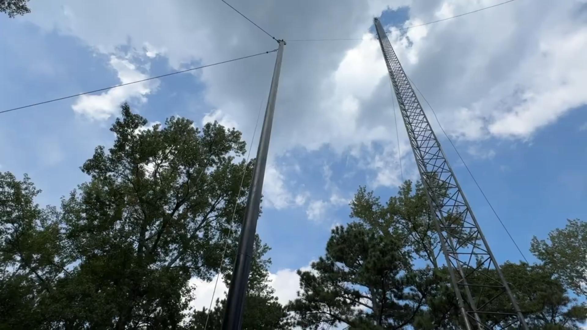 Standing Up 100' Tower: A Unique Perspective - Anniston Alabama Ham ...